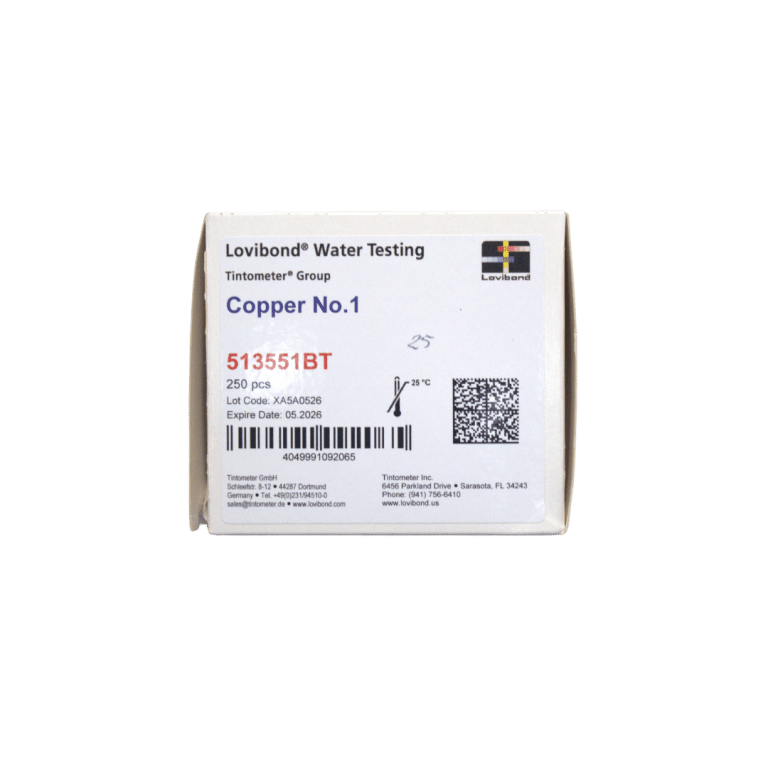 MineralSpa Copper Test Strip No1 - 10 Tablets - London Essex Group