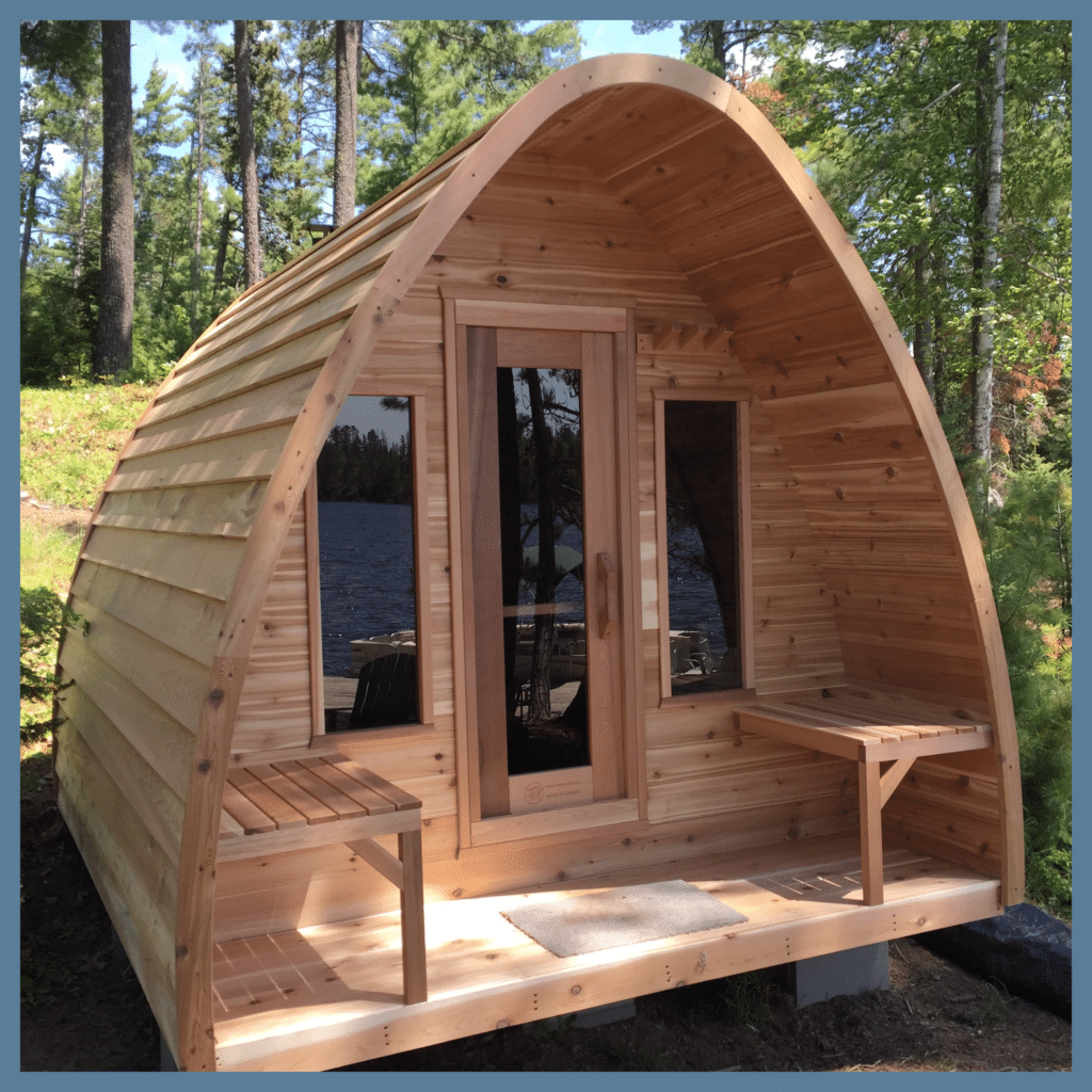 Customise Your Space with Cedar POD Saunas"
